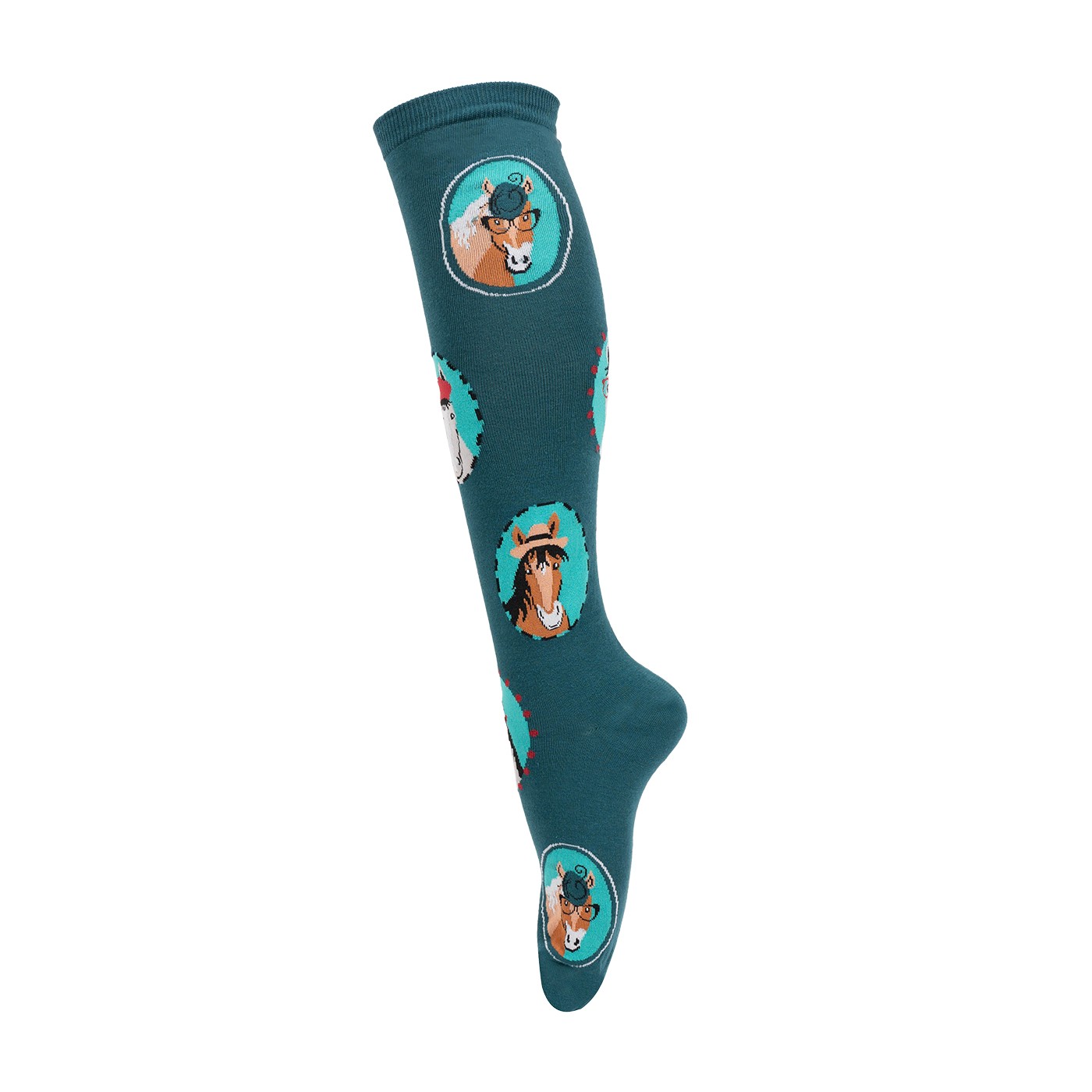 Sock It To Me Horsing Around Knee High Socks Greenhawk Usa