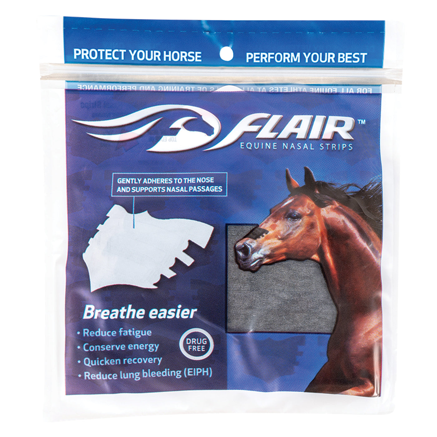 Flair Equine Nasal Strips - Pack of 6 – Greenhawk USA