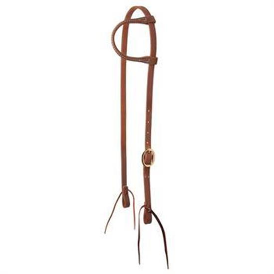 Copper Canyon Harness Leather One Ear Headstall W/ Ties – Greenhawk USA
