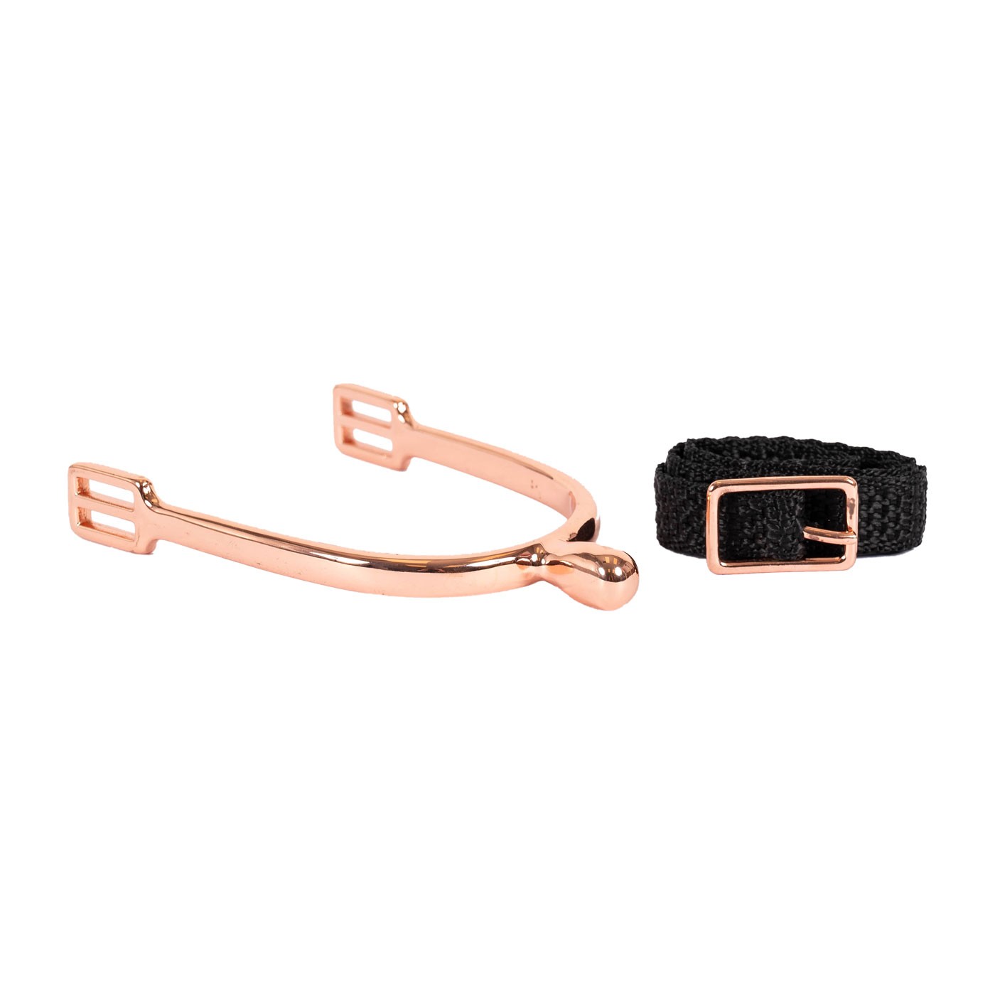 Rose Gold English Spurs W/ Spur Straps – Greenhawk USA