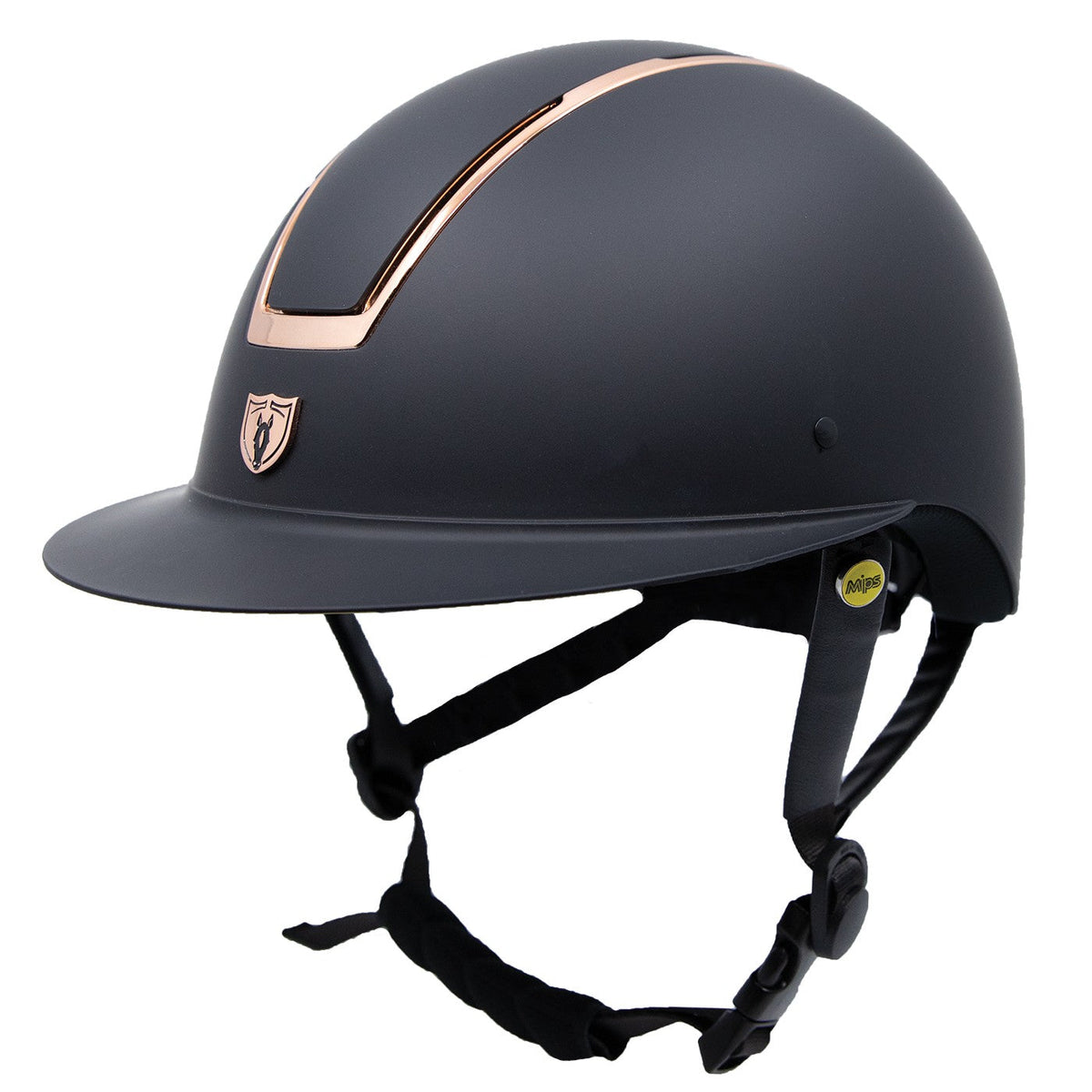 Tipperary Windsor Wide Brim MIPS Helmet - Rose Gold Trim – Greenhawk USA