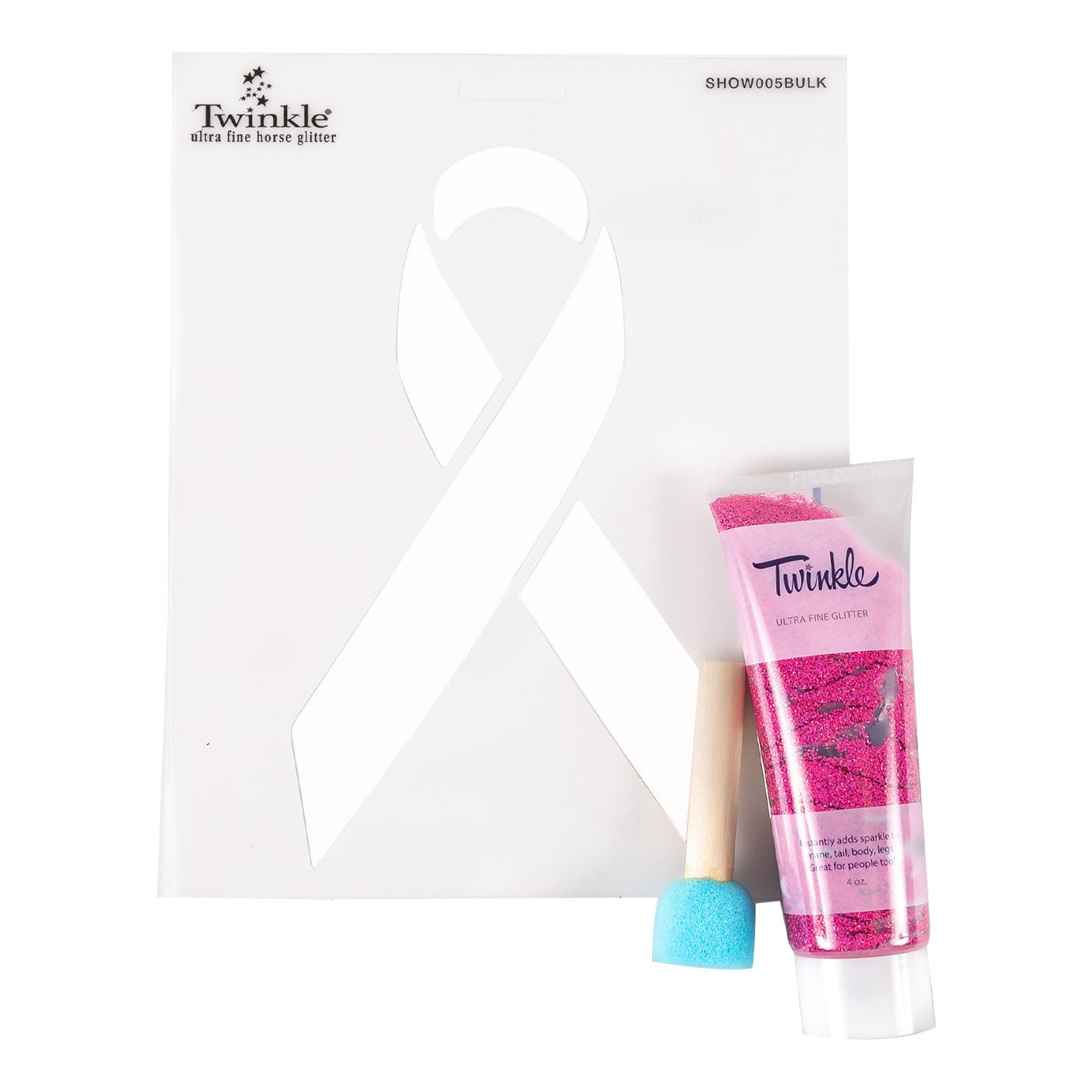 Twinkle Glitter Awareness Stencil Kit – Greenhawk USA