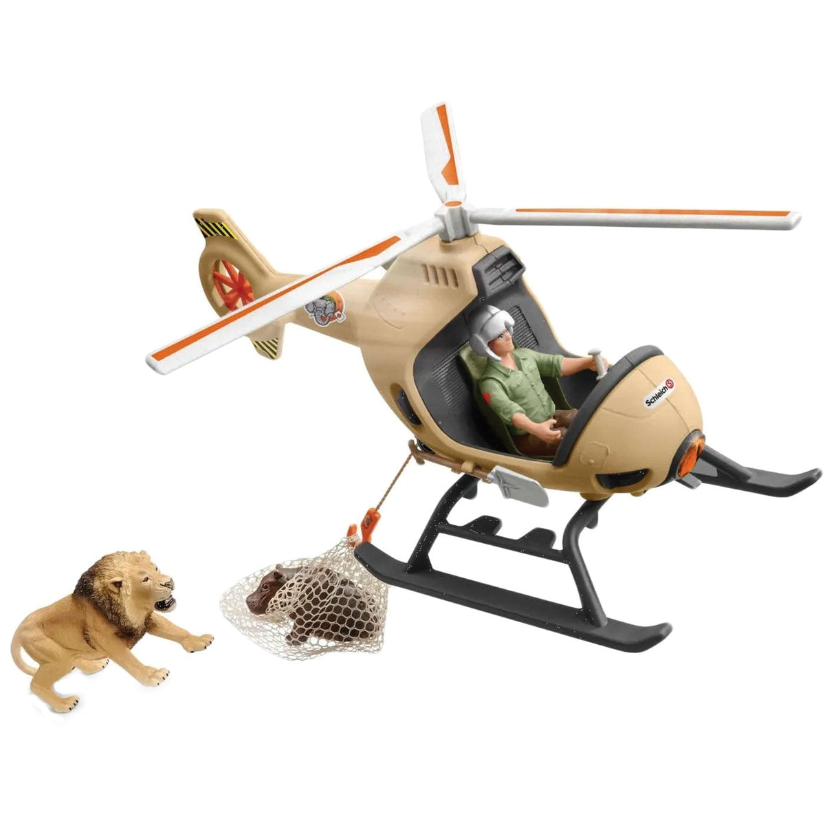 Schleich Wild Life Animal Rescue Helicopter – Greenhawk USA