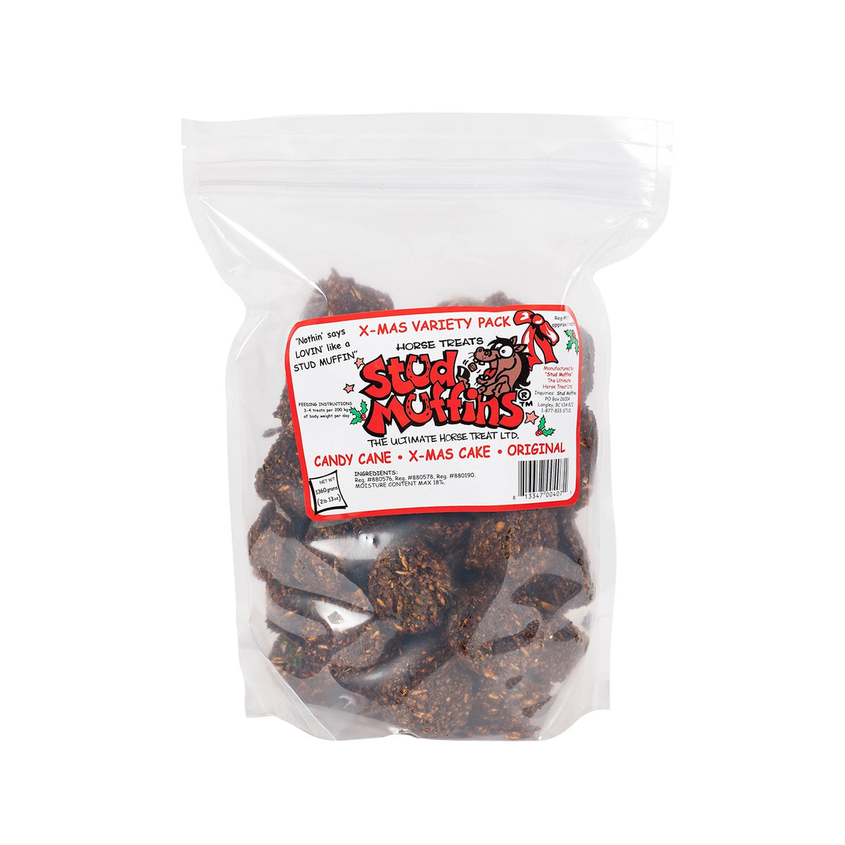 Stud Muffins X-Mas Variety Pack Horse Treats 45 oz. – Greenhawk USA