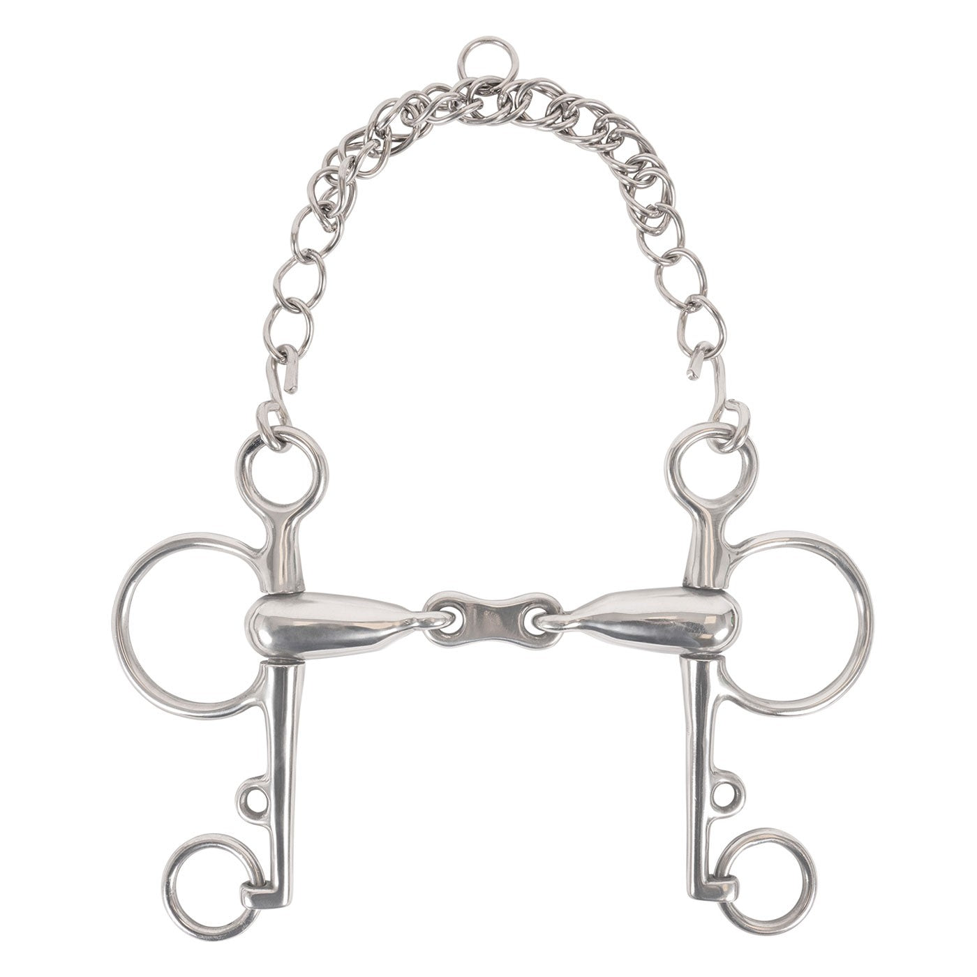 EvoEq Hollow Mouth French Link Pelham Bit – Greenhawk USA