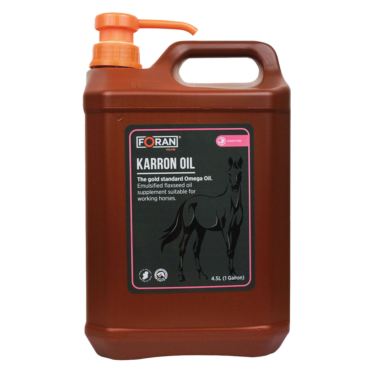Foran Equine Karron Oil 1.2 Gallon – Greenhawk USA