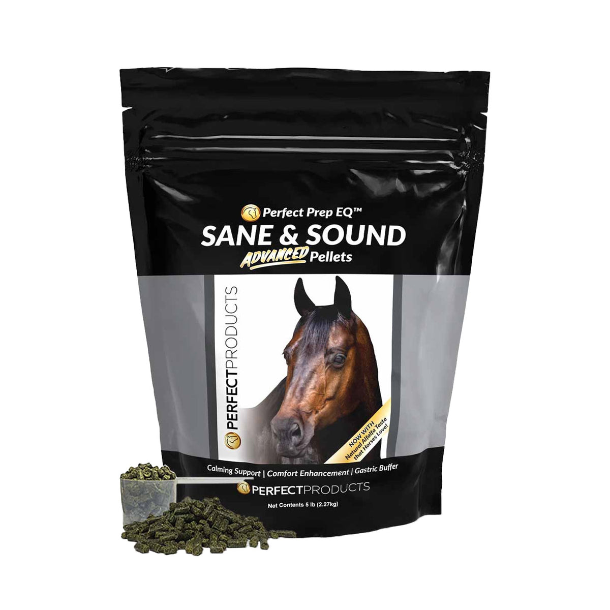 Perfect Prep EQ Sane & Sound Calming Pellets 5 lb. – Greenhawk USA
