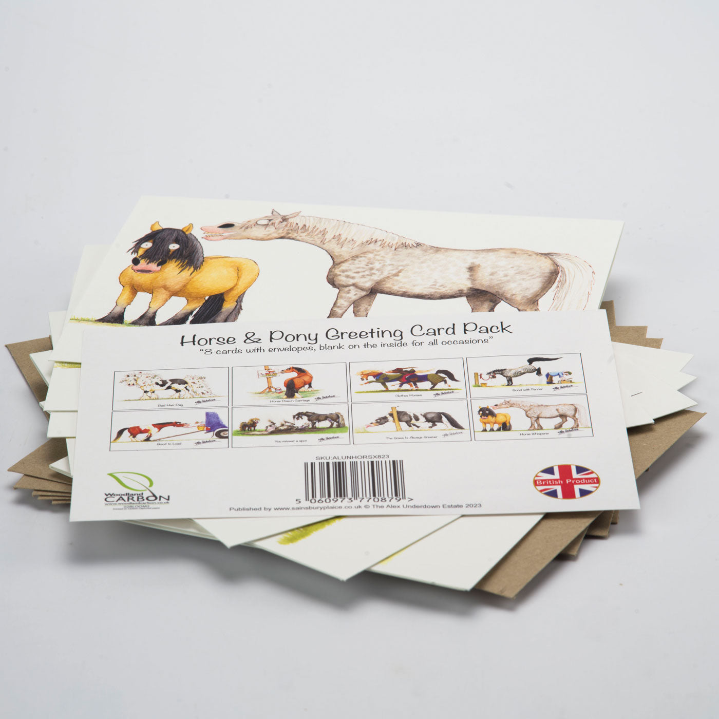 Alex Underdown Horse Greeting Card Pack – Greenhawk USA