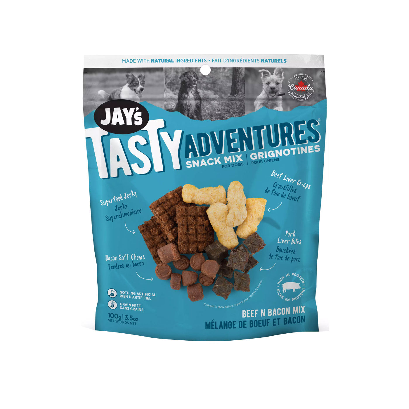 Jay's Tasty Adventures Beef n' Bacon Mix 100 g – Greenhawk USA