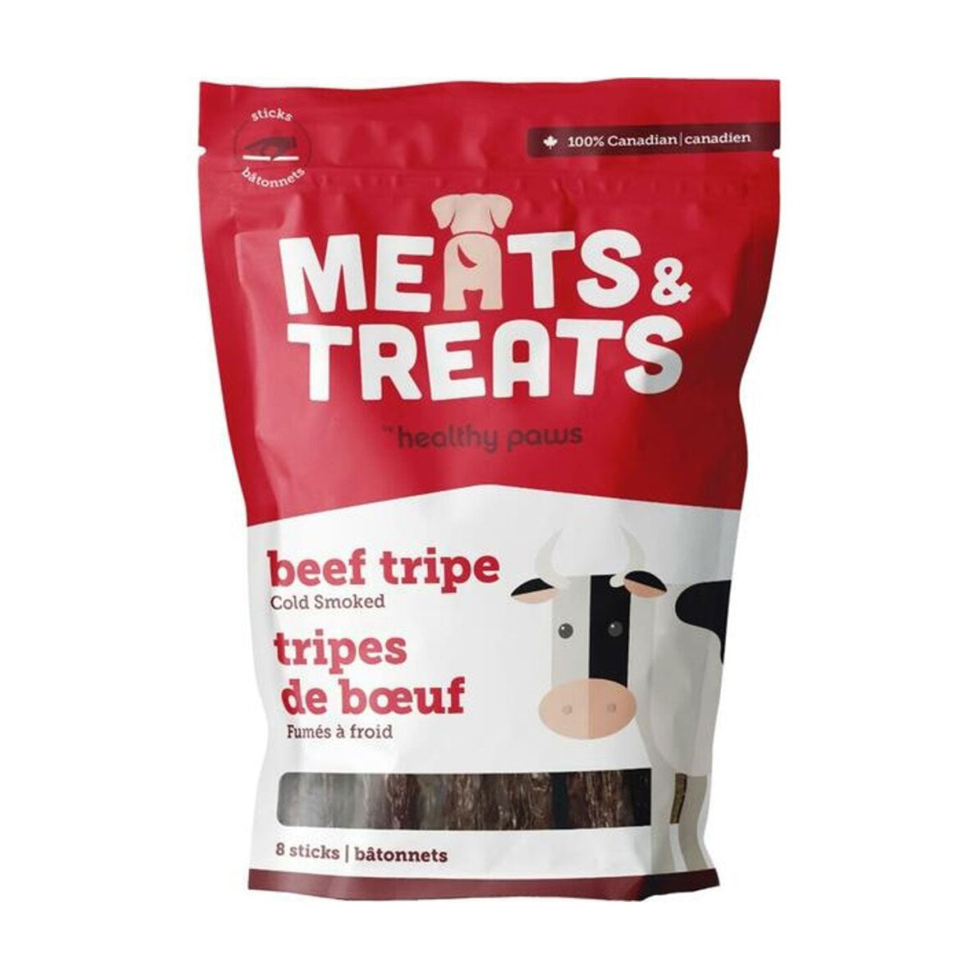 Healthy Paws Meats & Treats Cold Smoked Beef Tripe Sticks – Greenhawk USA